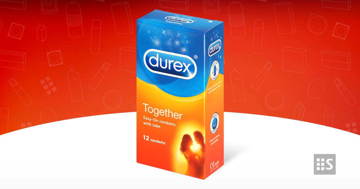 Durex Together 12's Pack Latex Condom - Sampson Store